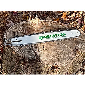 FORESTER 20" Replacement Chainsaw Bar & Chain Combo - 20in Length, 3/8” Pitch.050 Gauge, D025 Mount, 72 Drive Link - Replacement Chain Saw Parts Kit For Stihl