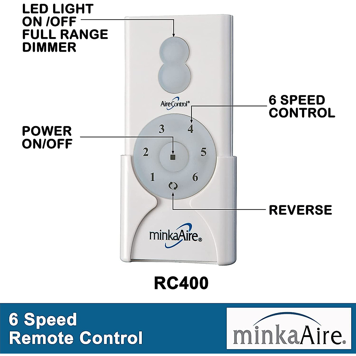 MINKA-AIRE F896-65-CL, Xtreme H2O 65" Ceiling Fan in Coal Finish with Remote and Additional 24" Downrod………
