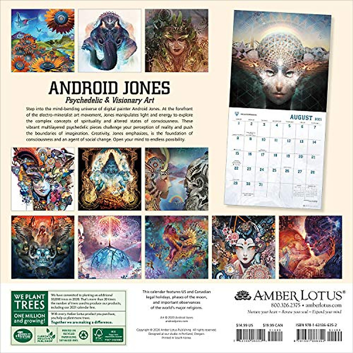 Android Jones 2021 Calendar