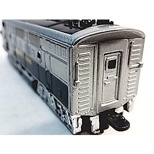 Showcast Classic Freight Loco Pacific Line #1620 Silver & Black Locomotive 7" Diecast Train