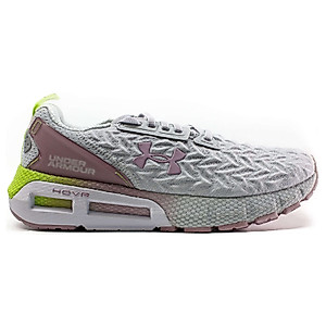 Under Armour Womens HOVR Mega 2 Clone Synthetic Textile Grey Pink Trainers 8 US