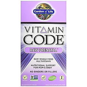 Garden of Life Vitamin Code RAW Prenatal, 90 Capsules by Garden of Life
