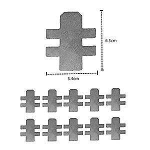 balacoo Wire Cage Clip 50pcs Wire Cage Buckle Clips Pet Cage Install Tools Pigeon Rabbit Pet Dog Cat Cage Building Assembly Kit
