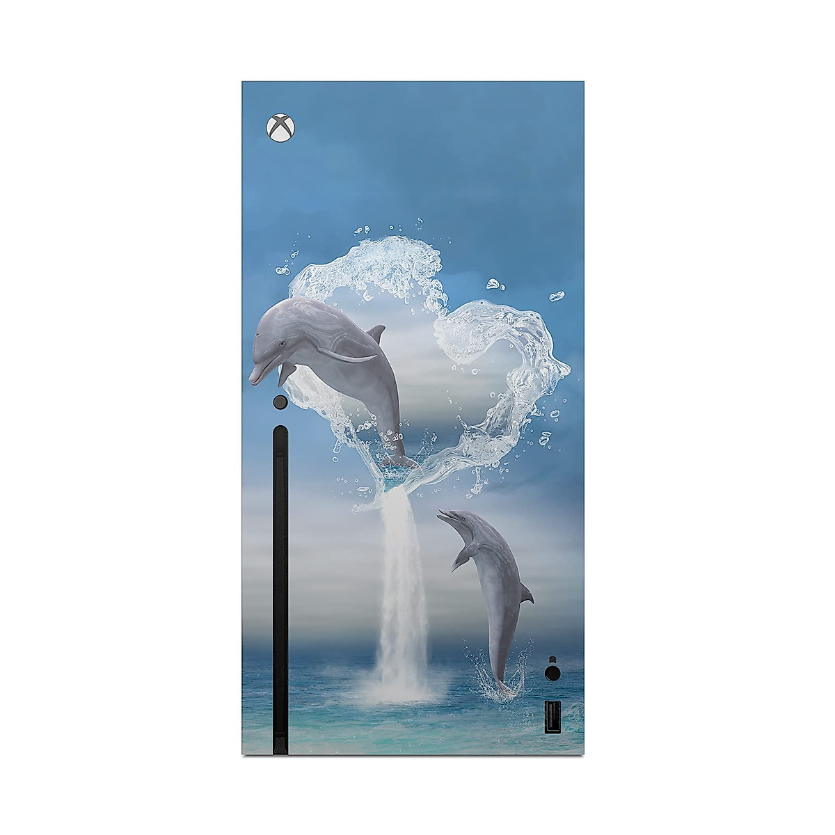 Head Case Designs Officially Licensed Simone Gatterwe Lovers Art Mix Matte Vinyl Sticker Gaming Skin Case Cover Compatible with Xbox Series X Console