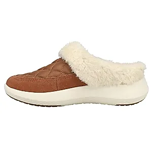 Martha Stewart Evee Eco Cozy Mules 12 / M / Cognac