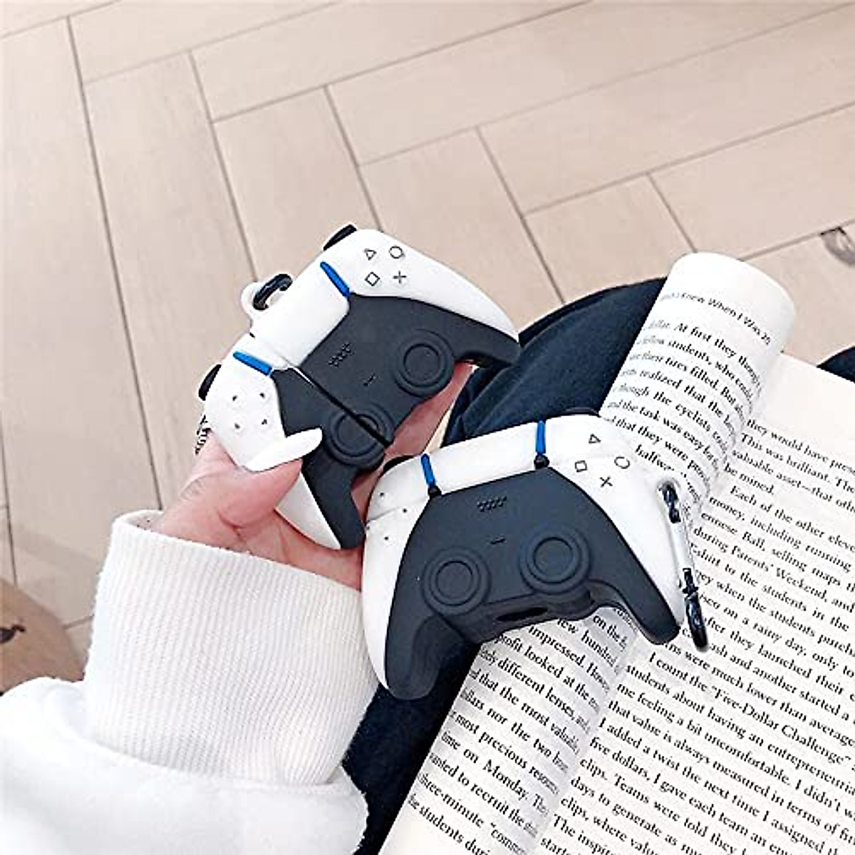 Compatible with Beats Studio Buds Case Cute,3D Cartoon Cute Design Silicone for Beats Studio Buds Case for Kids/Girls/Teens Boys (Handle)