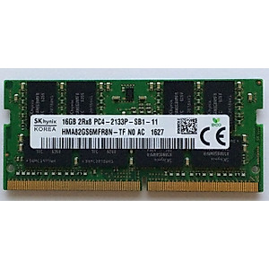 HYNIX 16GB 2Rx8 PC4-2133P DDR4-17000 SODIMM ALIENWARE DELL LAPTOP MEMORY HMA82GS6MFR8N-TF
