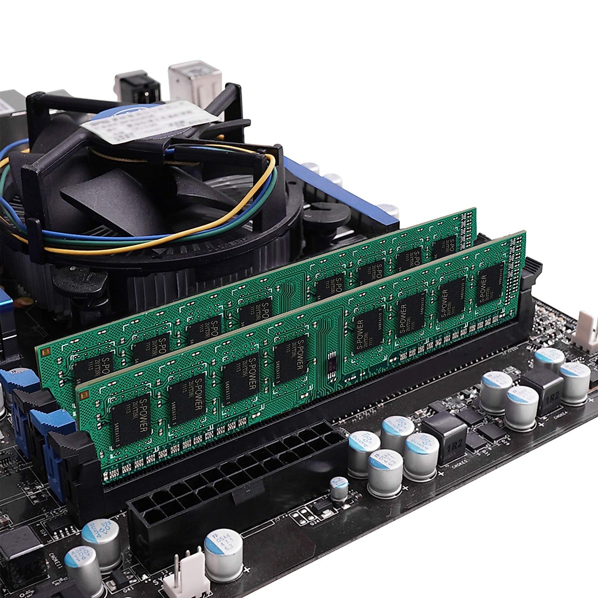 Silicon Power DDR3 16GB (2 x 8GB) 1600MHz (PC3 12800) 240-pin CL11 1.35V / 1.5V Unbuffered UDIMM PC Computer Desktop Memory Module Ram Upgrade