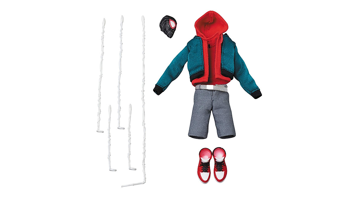 MAFEX Spider-Man Miles Morales Action Figure - Highly Articulated