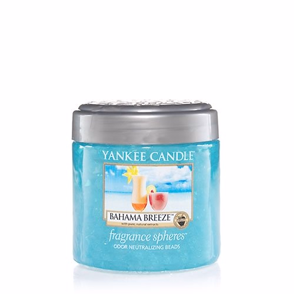 Yankee Candle Bahama Breeze Fragrance Spheres Odor Neutralizing Beads, Fruit Scent