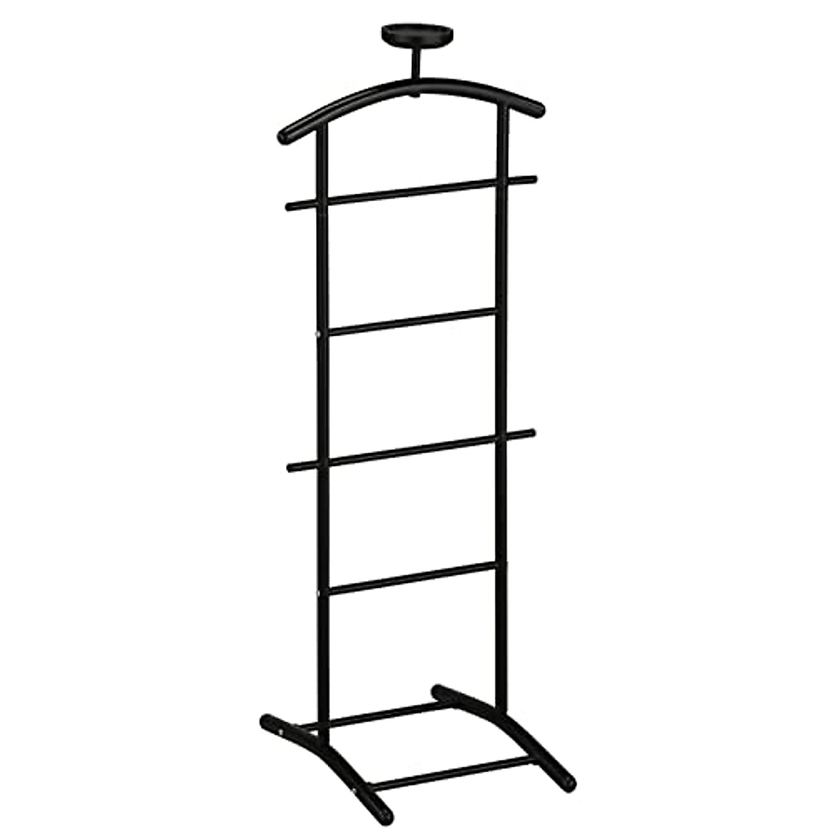 Kings Brand Furniture - Menros Metal Suit Valet Stand, Clothes Rack, Black
