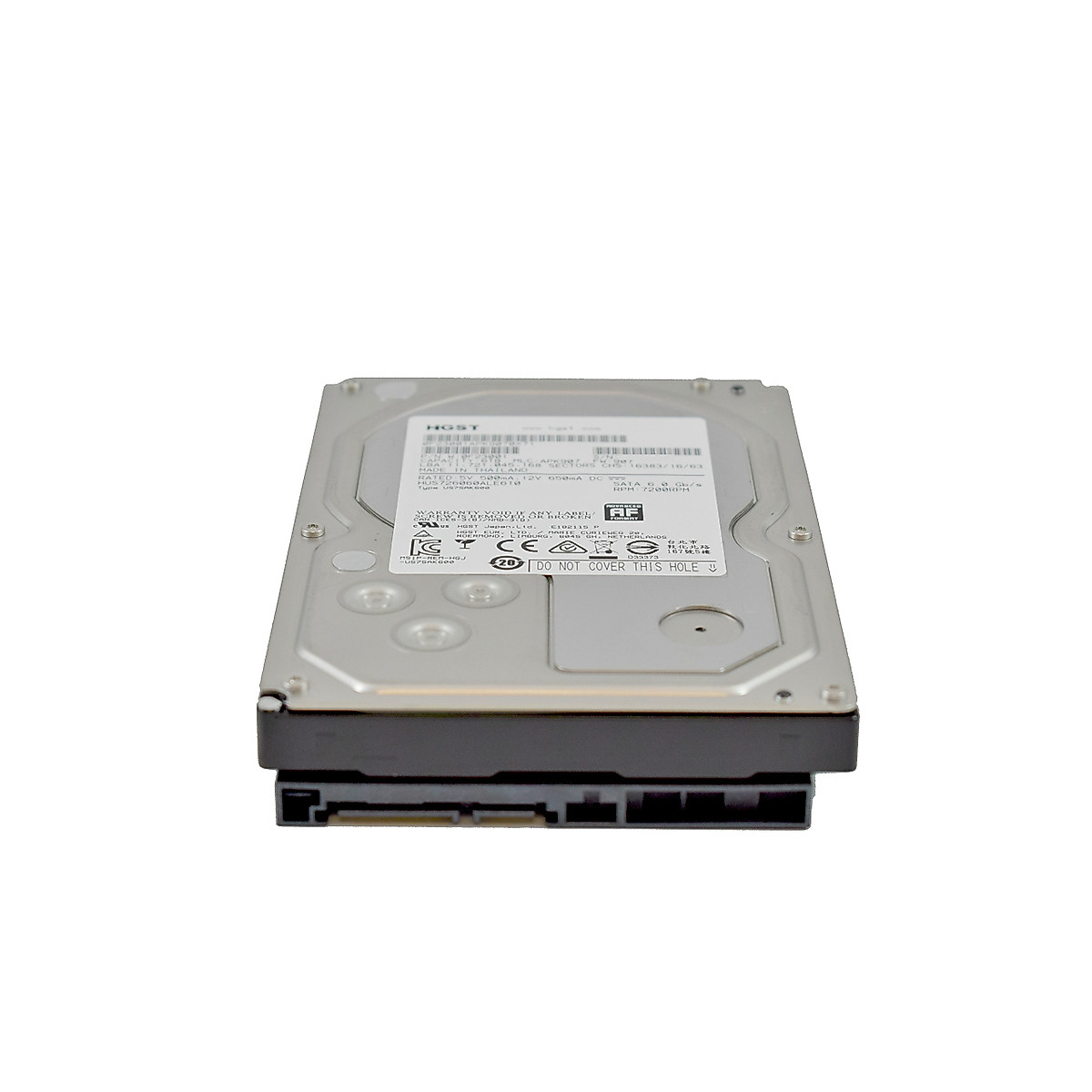 HGST Ultrastar 7K6000 HUS726060ALE610 0F23001 6TB 7200 RPM SATA 3.5" 512E ISE 128MB Cache Enterprise Hard Drive