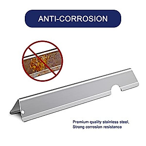 Replacement Flavorizer Bars for Weber 66796, 91611, Weber Genesis II 610, Genesis II LX 640,Genesis II 600 Series, Heat Deflectors Stainless Steel Kits Flavor Bar