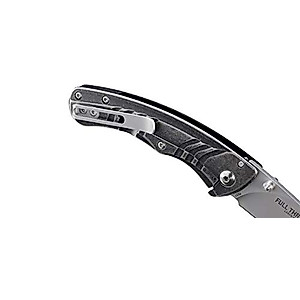 Columbia River Knife & Tool CRKT Full Throttle EDC Folding Pocket Knife, Everyday Carry Utility Folder with Frame Lock, Drop Point Blade with Bead Blast Finish, Outburst Assisted Opening 7031