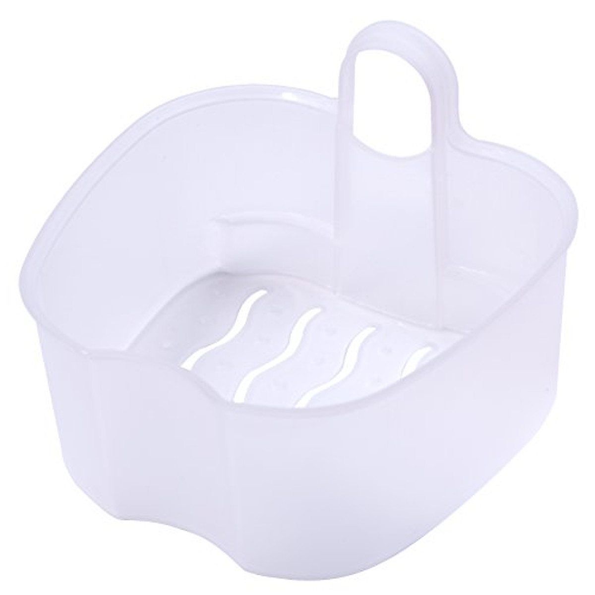 Bearals Denture Box, Denture Cup, Denture Case with Brush, Denture Bath Cleaning Soaking Cup with Strainer, Mouth Guard Night Gum Retainer Container (Pink)