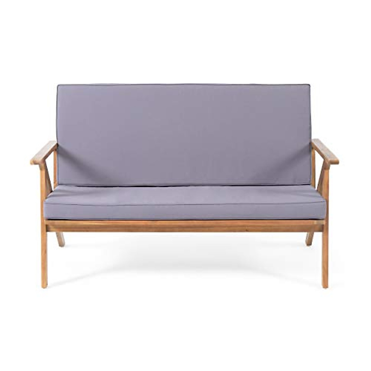 Christopher Knight Home Cecilia Swivel Chair with Loose Cover, Natural Fabric & Christopher Knight Home 301589 Ippolito Fabric Pillows, 2-Pcs Set, White and Blue Floral