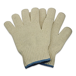 Brandobay Heat Resistant Oven Gloves - Grilling Cooking Gloves - Extreme Heat Resistant - Long and Thick Protection Gloves for Grilling, Cooking, Baking, Fireplace, Barbecue, Stove, Camping (One Pair)