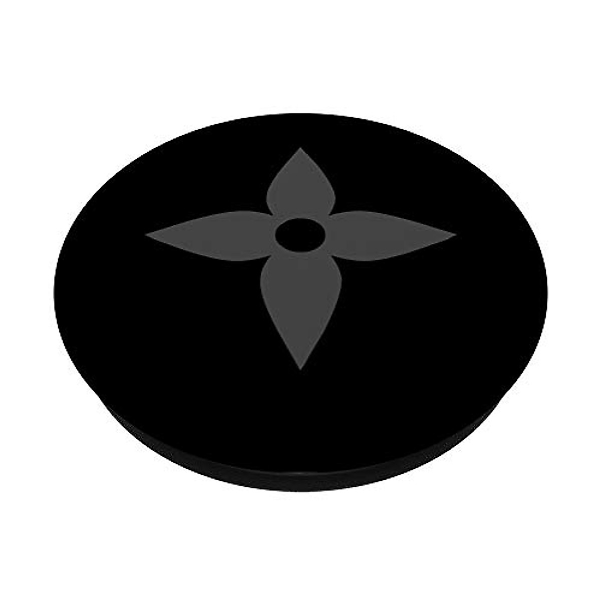 Black/Grey Star Flower Alternate Luxury Lux PopSockets Grip and Stand for Phones and Tablets