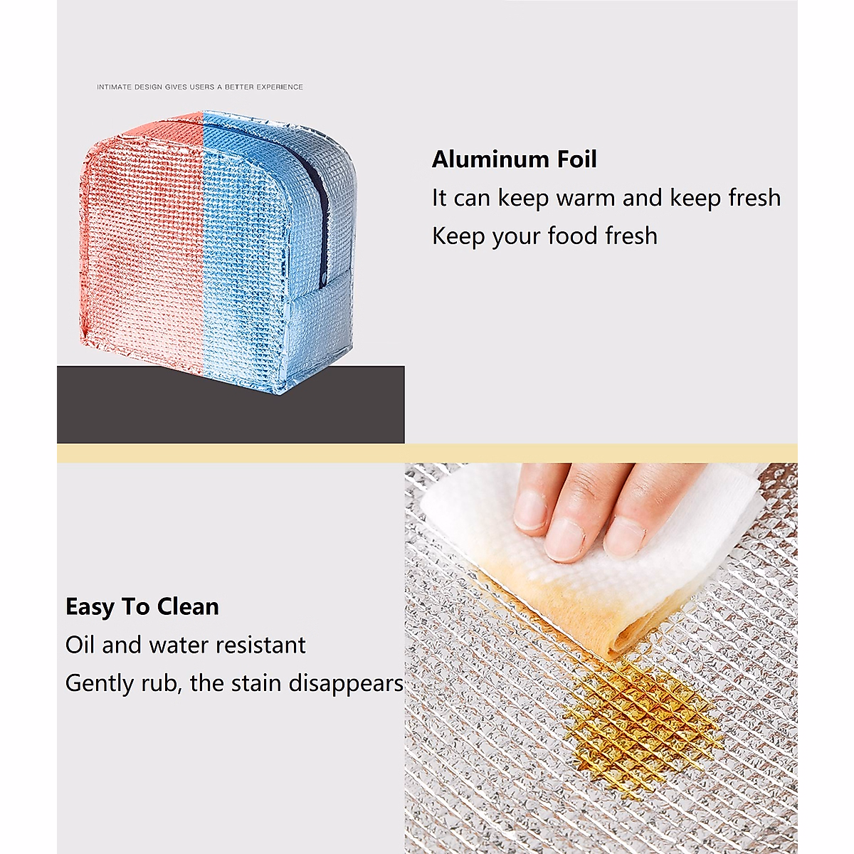 5.5 L Pink Bear Small Lunch Bags for Women, Portable Insulation Bags, Reusable Lunch Bags, Can be Used for Picnics, Work, etc. (S, Pink Bear)