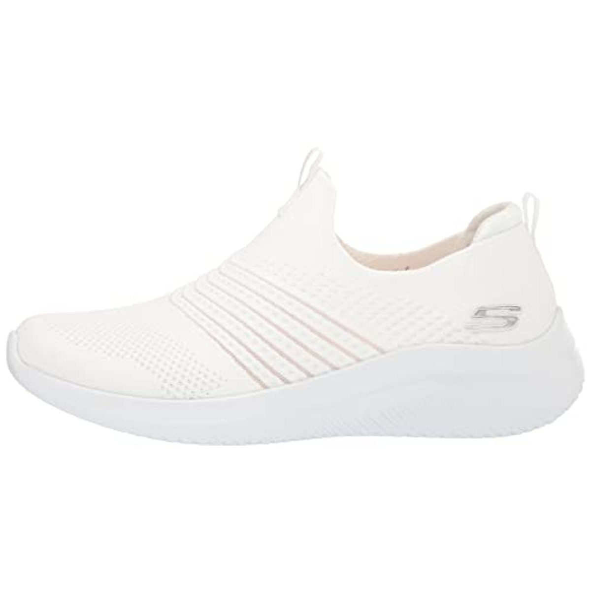 Skechers Sport Women's Women's Classy Charm Sneaker, White, 10