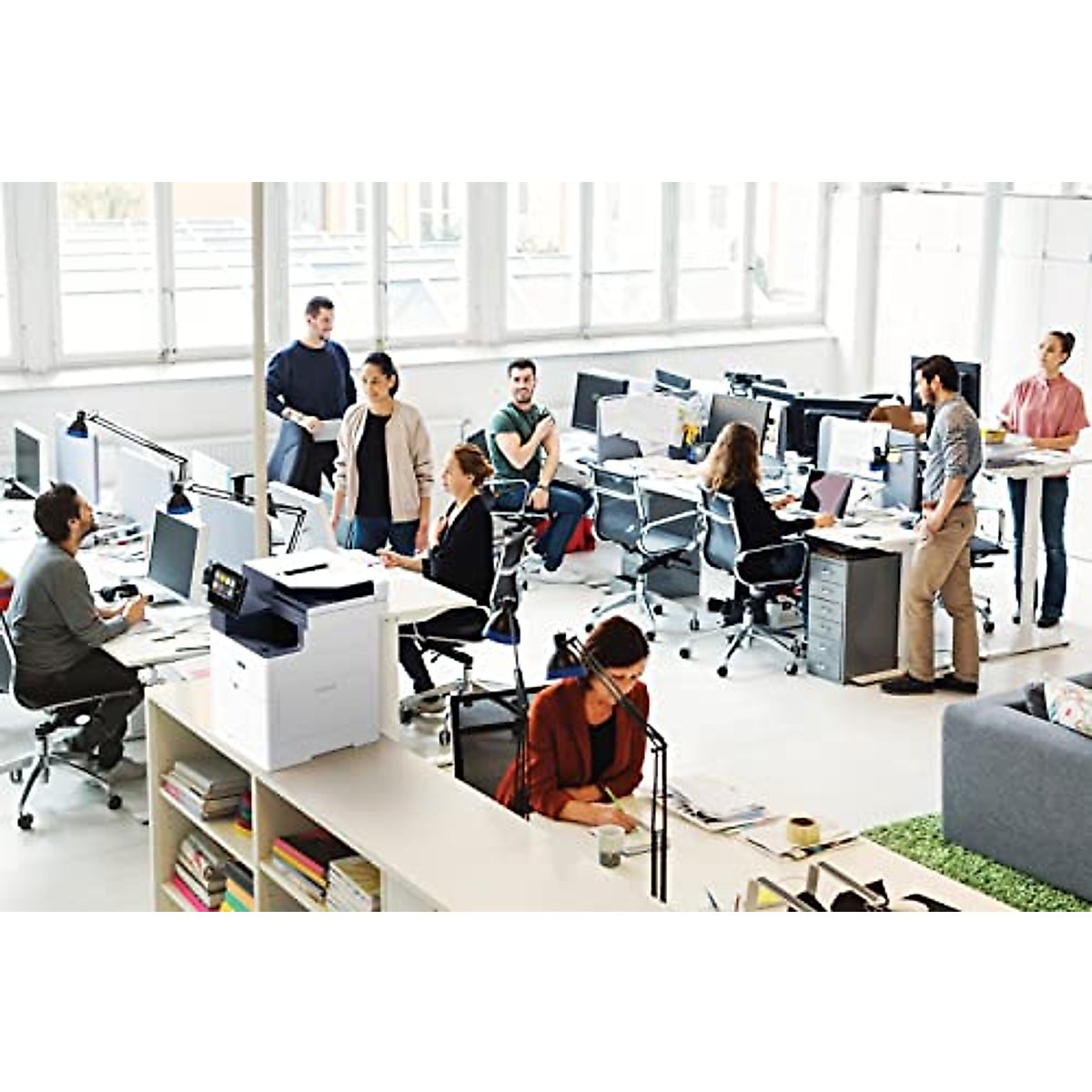 Xerox VersaLink C505 C505/XM LED Multifunction Printer-Color-Copier/Fax/Scanner-45 ppm Mono/45 ppm Color Print-1200x2400 Print-Automatic Duplex Print-120000 Pages Monthly-700 Sheets Input-Color
