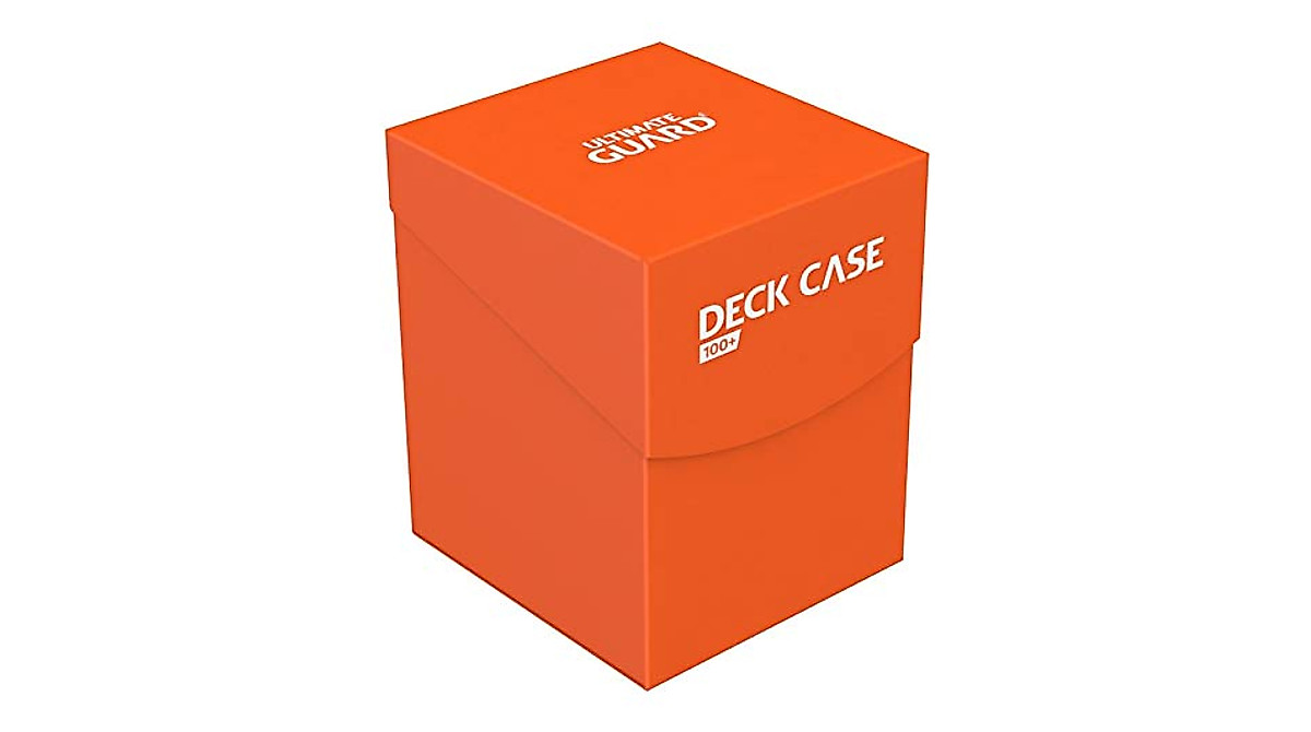 Ultimate Guard Orange Deck Box: 100+ Card Protection & Storage