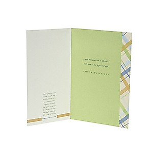 Dayspring Baptism Card for Baby Boys (Dove Cross) (0399RZA1002)