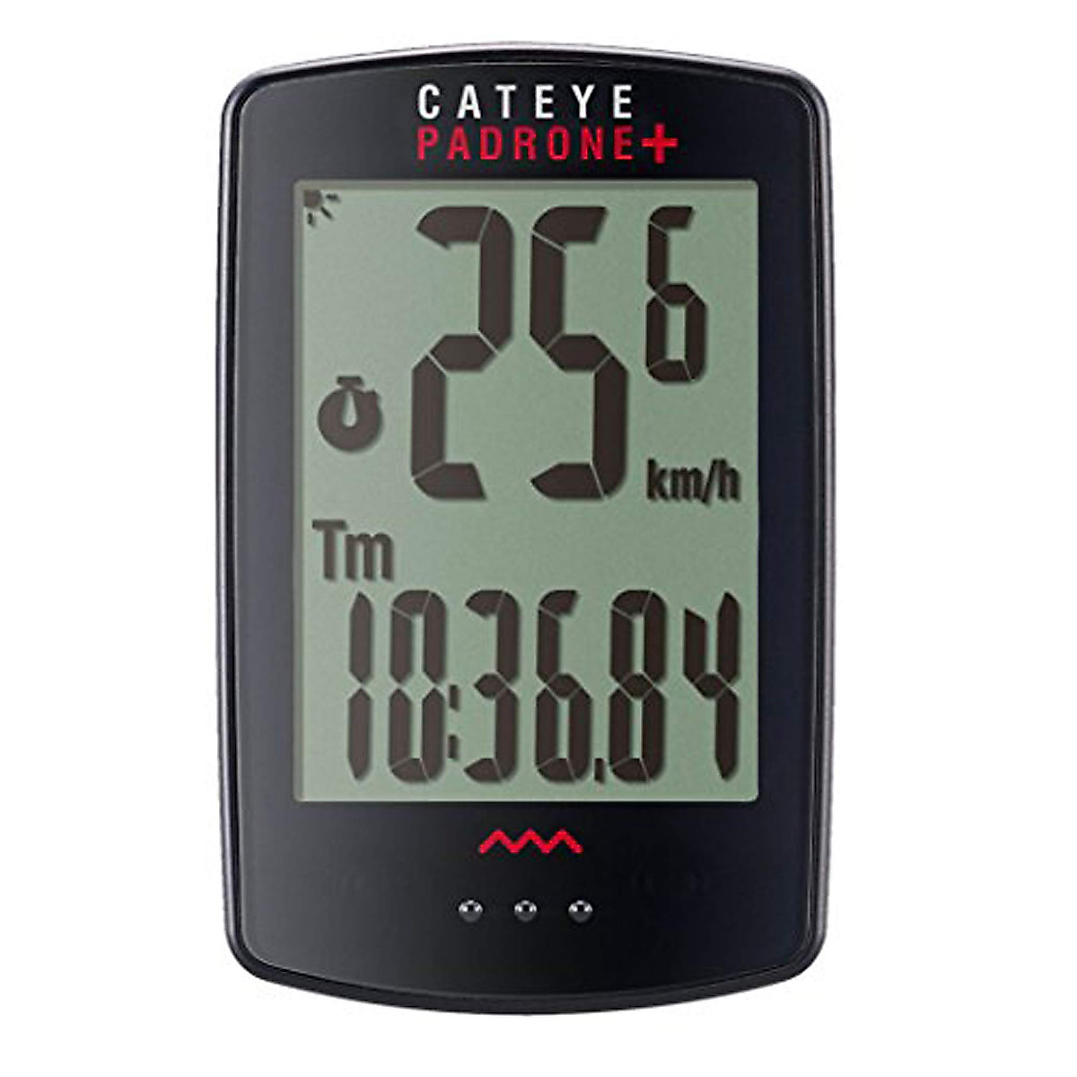 CATEYE, Padrone Plus Wireless Bike Computer, Black