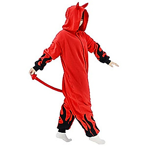 vavalad Adult Onesie Pajamas Party Cosplay Homewear Sleepwear Jumpsuit Costume for Women Men Boys Girls