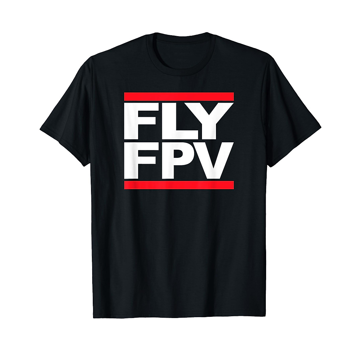 FLY FPV - Freestyle Quad Racing Drone Wing Glider RC Plane T-Shirt