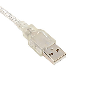Naroote USB to RS422 Serial Adapter, Easy Connection Widely Compatible USB to RS485 Serial Adapter for Laptop