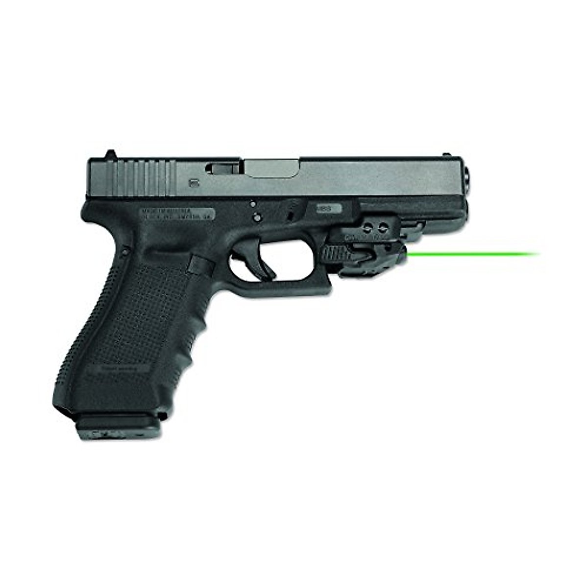 Crimson Trace CMR-206 Rail Master Universal Laser with Instant Activation and Quick Installation for Pic Rail Mounts, Shooting, Competition and Range , Black