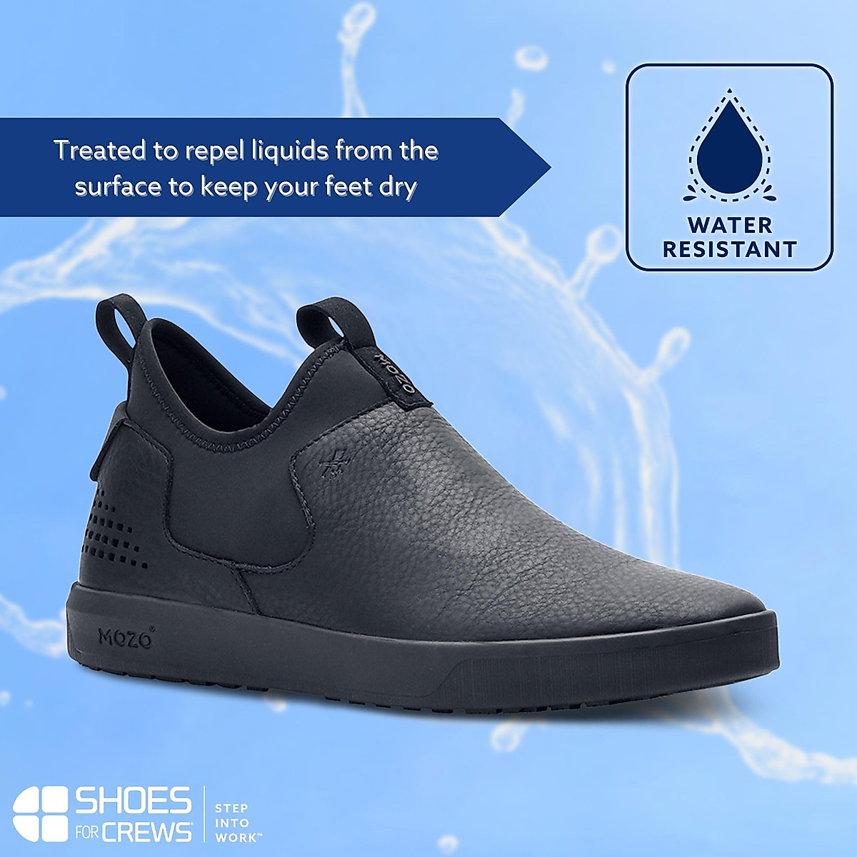 MOZO Men's Zane Running Shoe, Black, 9