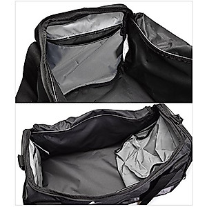 NIKE Brasilia Training Duffel Bag, Midnight Navy/Black/White, Medium