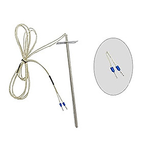 Entsong RTD Temperature Probe Sensor Grill, Replacement Parts for Traeger Digital Thermostat, Temperature Probe Compatible with Traeger Wood Pellet Grill