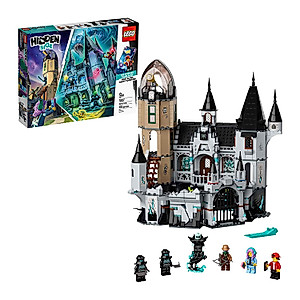 LEGO Hidden Side Mystery Castle 70437 AR Ghost Toy, Castle Model with App-Controlled Ghost Hunting Toy with Jack, Parker, Vaughn, Nehmaar Reem and 2 Shadow-Walker Minifigures (1,035 Pieces)