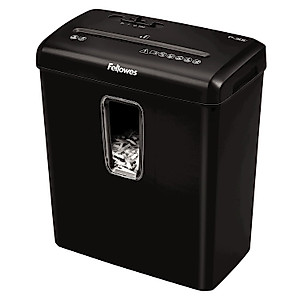 Fellowes Powershred P-30C 6-Sheet Cross-Cut Deskside Paper Shredder