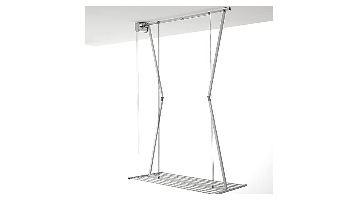 Foxydry Mini Ceiling Clothes Drying Rack - Space-Saving