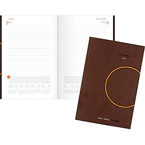 2022 Daily Planning Notebook by AT-A-GLANCE, 6" x 9", Plan. Write. Remember, Gray (70620130)