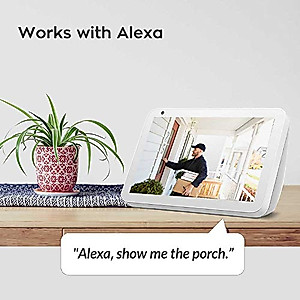 xmartO 2K Auto-Track Rotation Wireless Security Camera WiFi AC Powered, 2-Way Audio, Auto Flood Lights Color Night Vision, Auto Siren, IP66, SD Card, NVR and Cloud Storage (DT3034, Works with Alexa)