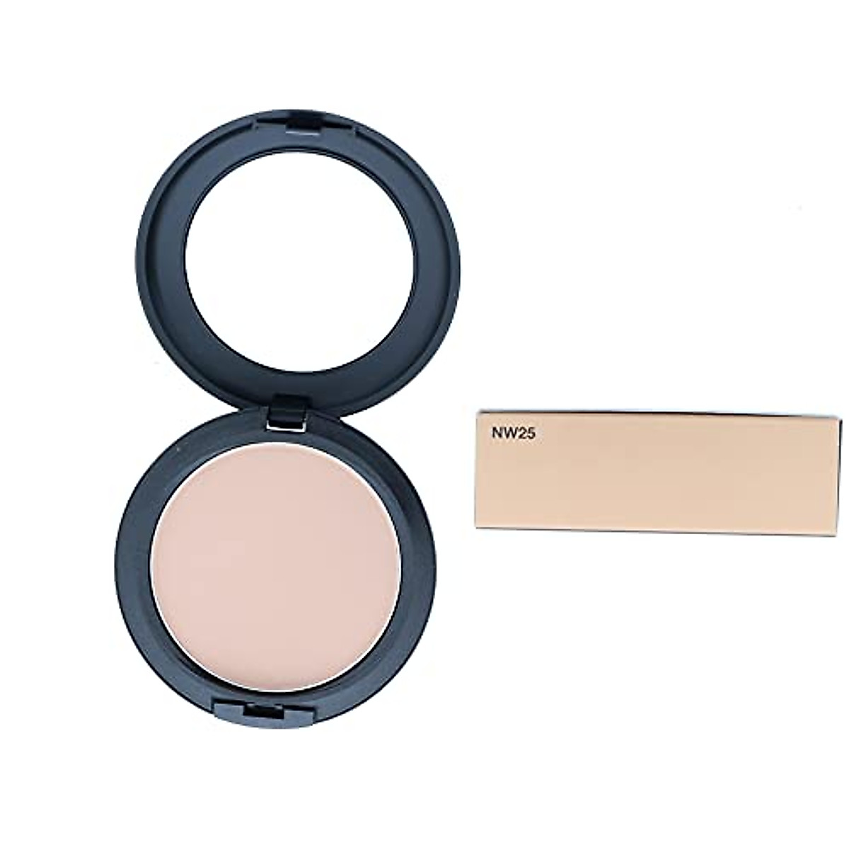 MAC Studio Fix Powder Plus Foundation - NW25 - Mid Tone Beige with Rosy Undertone for Light to Medium Skin (Neutral-warm) 15g / 0.52oz