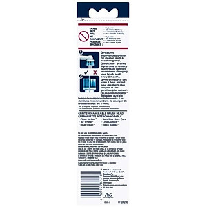 Oral-B Toothbrush Heads Rechargeable Card Of 3