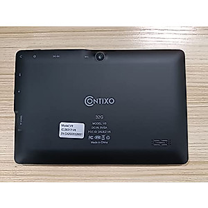 Contixo Kids Tablet V9, 7-inch HD, Ages 3-7, Toddler Tablet with Camera, Parental Control - Android 10, 32GB, WiFi, Learning Tablet for Kids, DkBlue