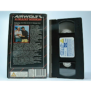 Airwolf 2: A Deadly Mission - Action Adventure -'Echoes From The Past'- Pal VHS