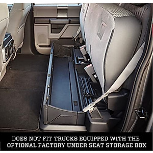 Husky Liners - Weatherbeater | Fits 2015 - 2024 Ford F-150 SuperCrew (includes 22 - 24 Lightning Models) w/o Fold Flat Storage - Front & 2nd Row Liner - Black, 3 pcs. | 94041