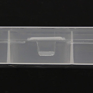 Jutagoss Plastic String Organizer Box With Dividers, 7.68x5.31x0.98 inch, 24 Mpartment Craft Storage Containers, 2PCS Bead Tackle Bolt Screw Parts Rock Collection Box.