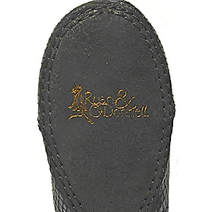 Irish Dance Pumps Soft Shoes - Diamond Stitch Leather Upper, Split Sole, Shock Absorbing Insole - UK Sizes Black