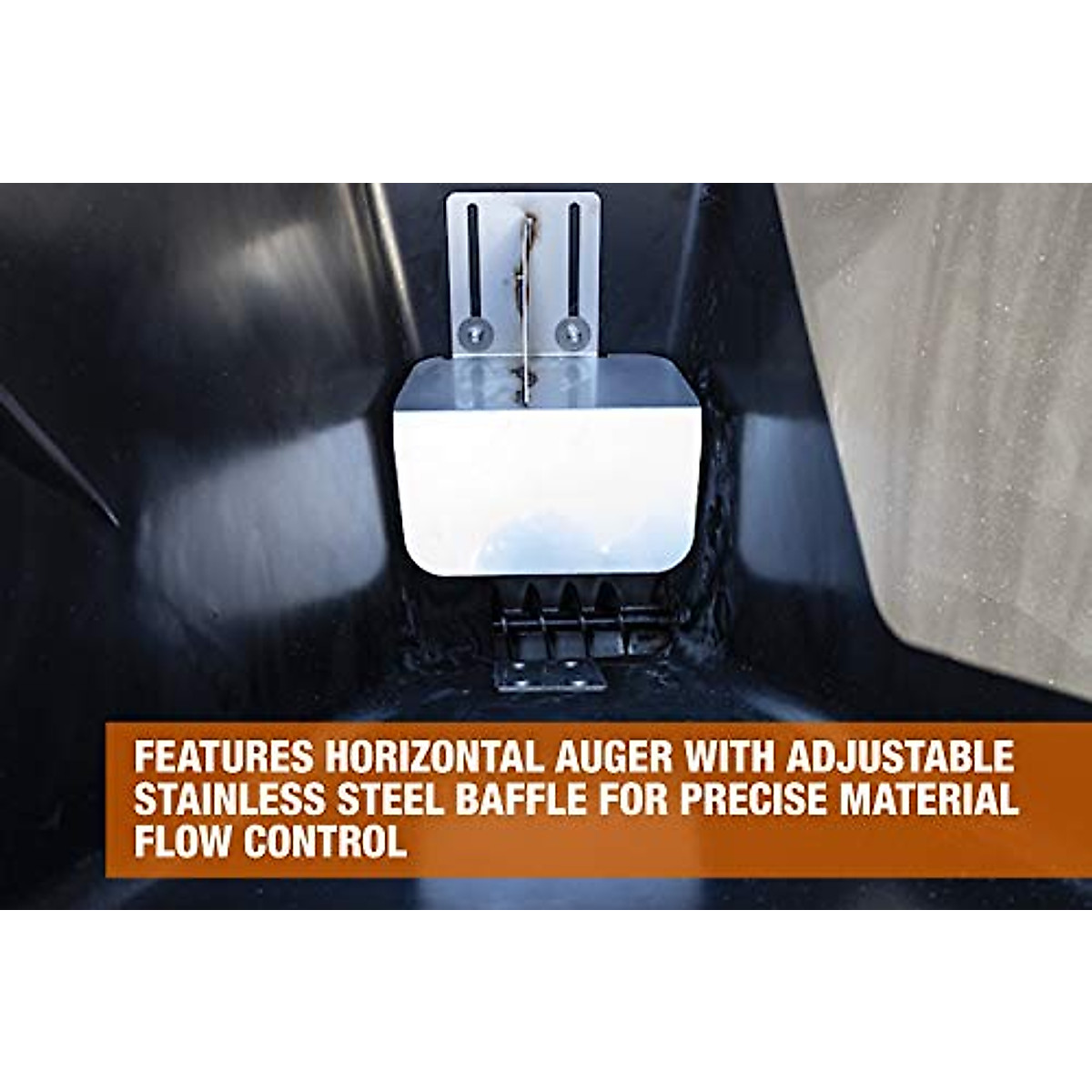 Buyers Products TGS07 SaltDogg 11 Cubic Foot Commercial Tailgate Salt Spreader