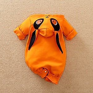 RELABTABY Cute Baby Boy Girl Romper Newborn Anime Onesie Toddler Halloween Cosplay Jumpsuit Outfit Clothes