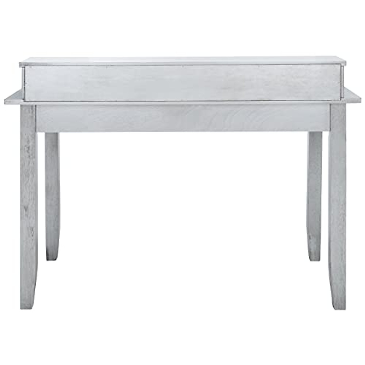 SAFAVIEH Home Collection Winsome Dark Grey 2-Drawer Office Living Room Bedroom Study Foyer Writing Desk DSK1402B, 0